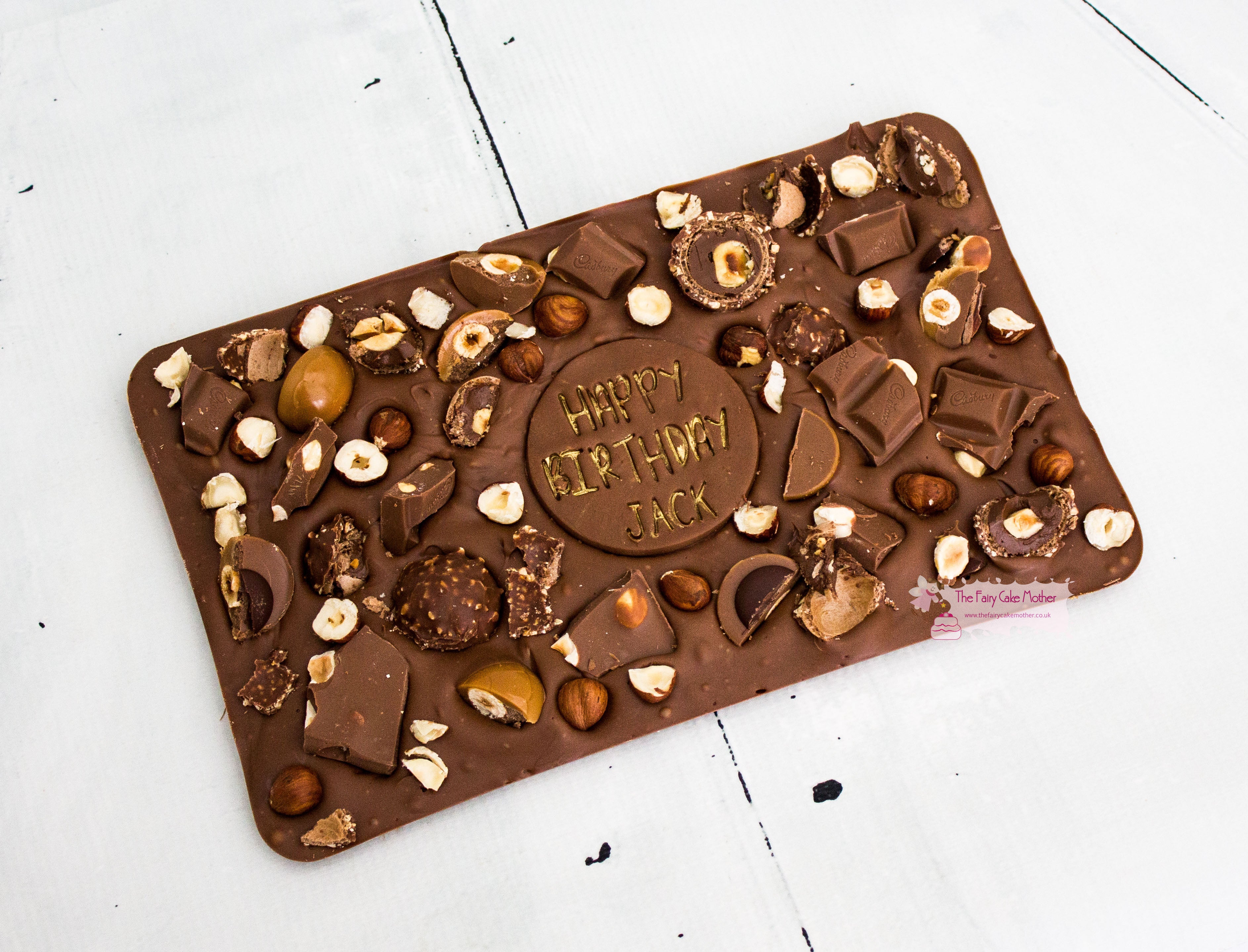 Hazelnut-tastic! Chocolate Slab | The Fairy Cake Mother